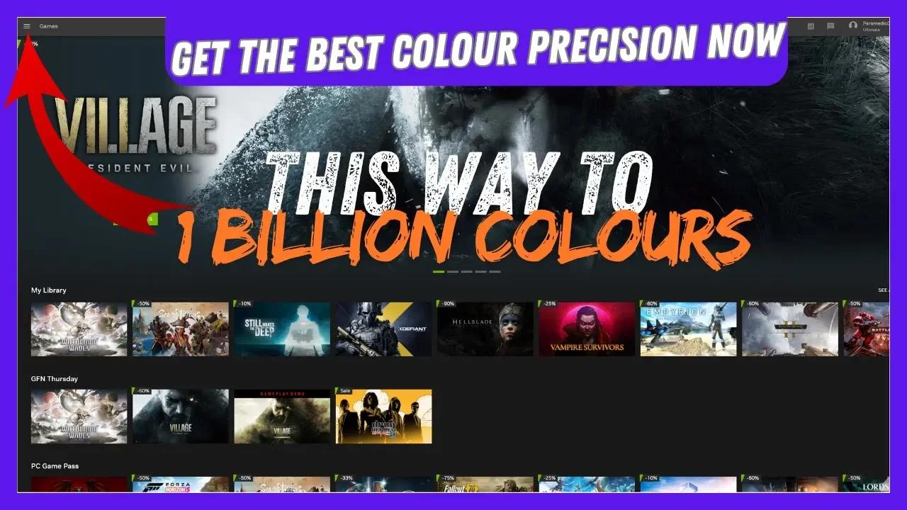How To | Getting The Best Colour Precision on GeForce NOW Ultimate