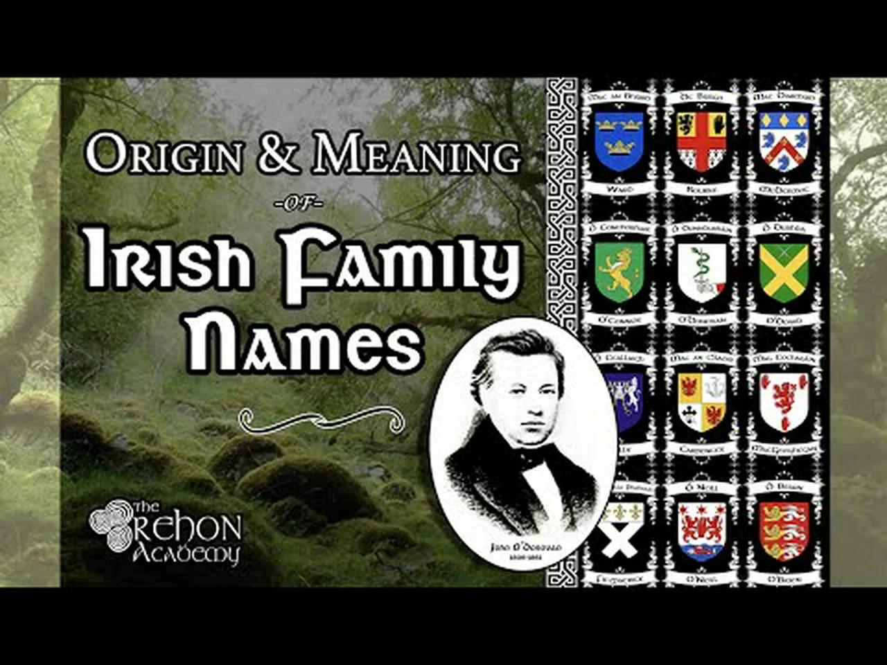 Irish Family Names | How the Irish Got Their "Macs" and Their "Os"