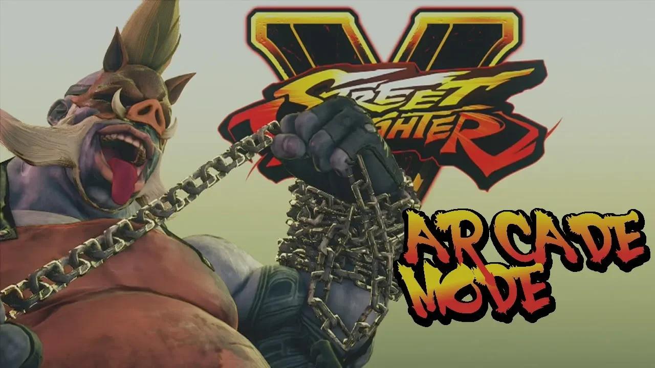 Street Fighter 5 Birdie Arcade