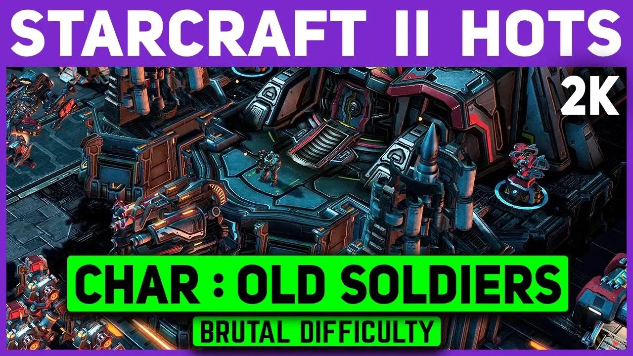 Starcraft 2 HOTS - Char: Old Soldiers - Brutal Difficulty - All Bonus - 2K