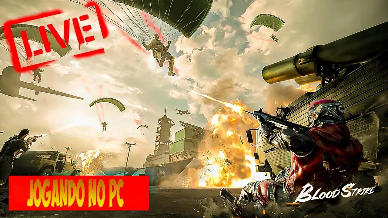 Blood Strike jogando no PC ao VIVO (Ryzen 5 4600G)