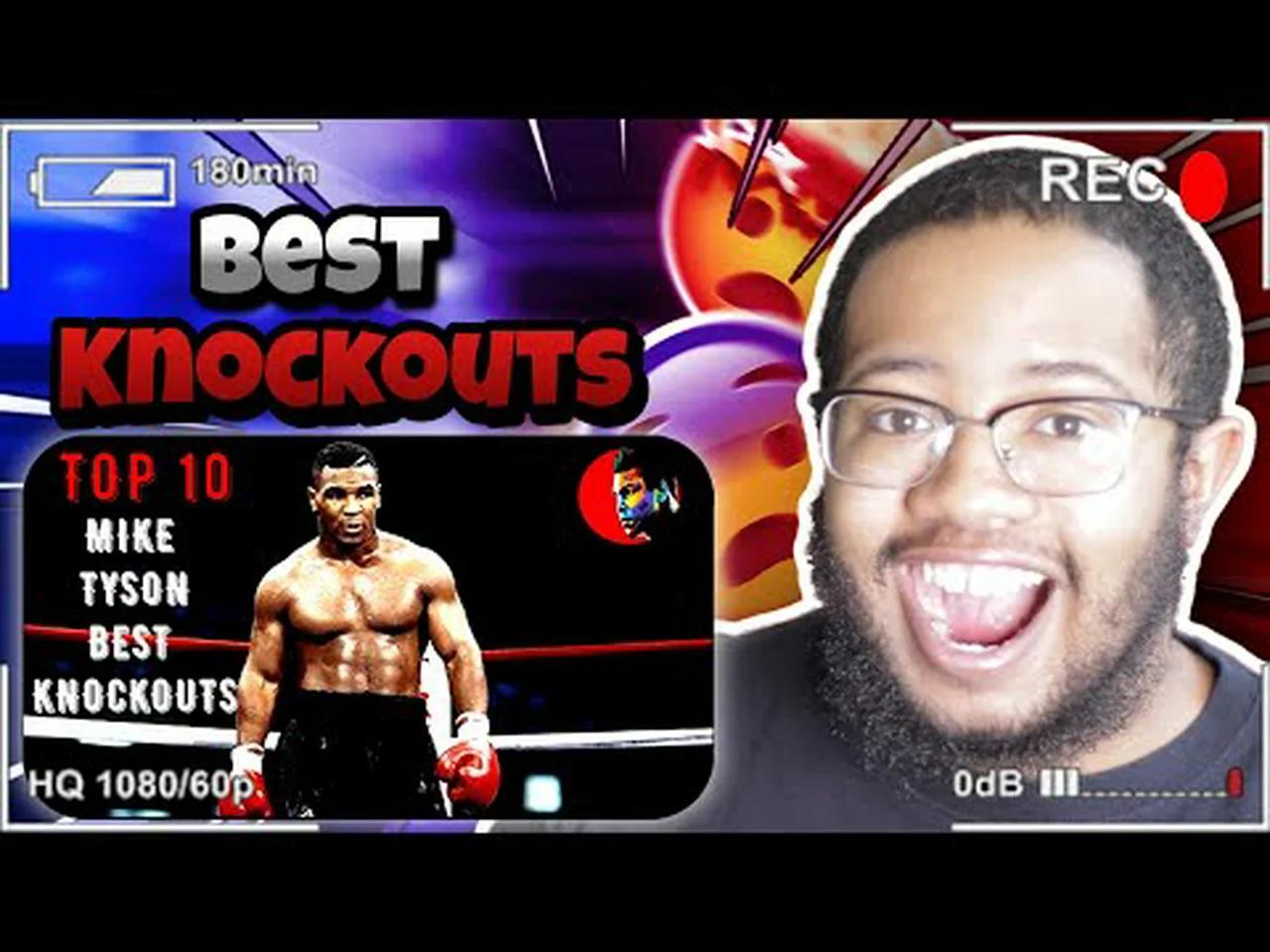 Top 10 Mike Tyson Best Knockouts HD Reaction