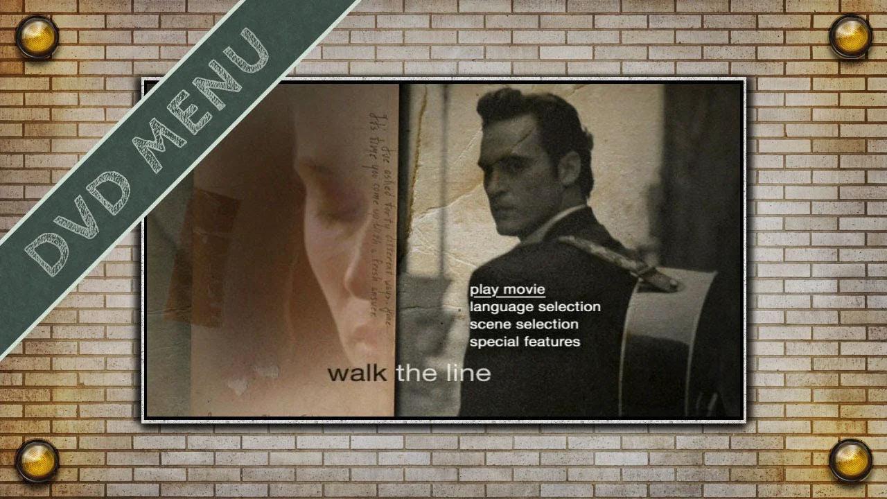 Walk the Line (2005) - DVD Menu