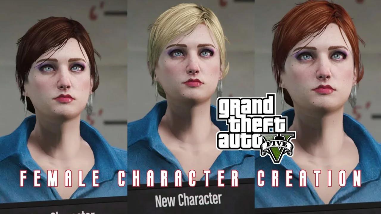 Grand Theft Auto V PS5 Female character Creation / My character