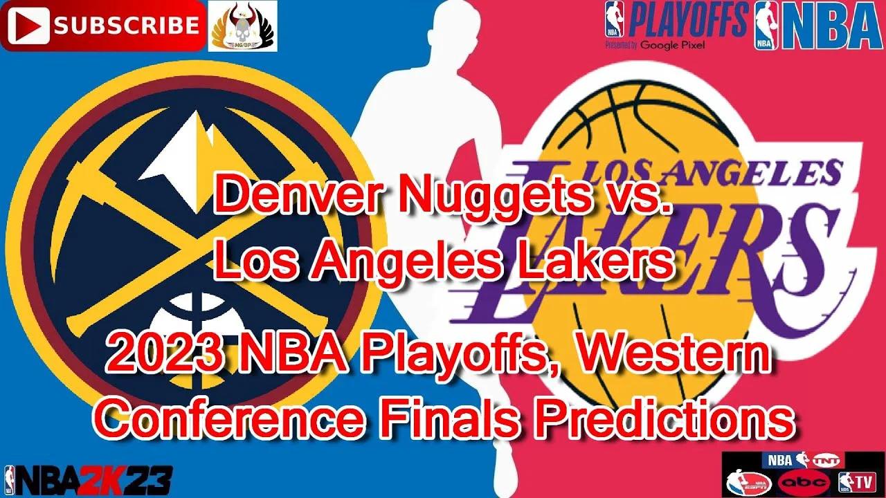 Denver Nuggets vs. Los Angeles Lakers | 2023 NBA Western Conference Final | Predictions NBA 2K23