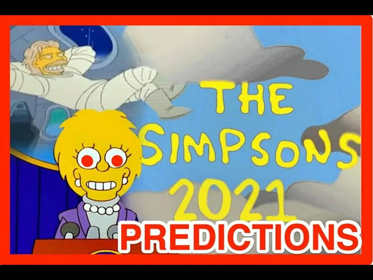 The Simpsons predicted many things in 2021 *MUST SEE*