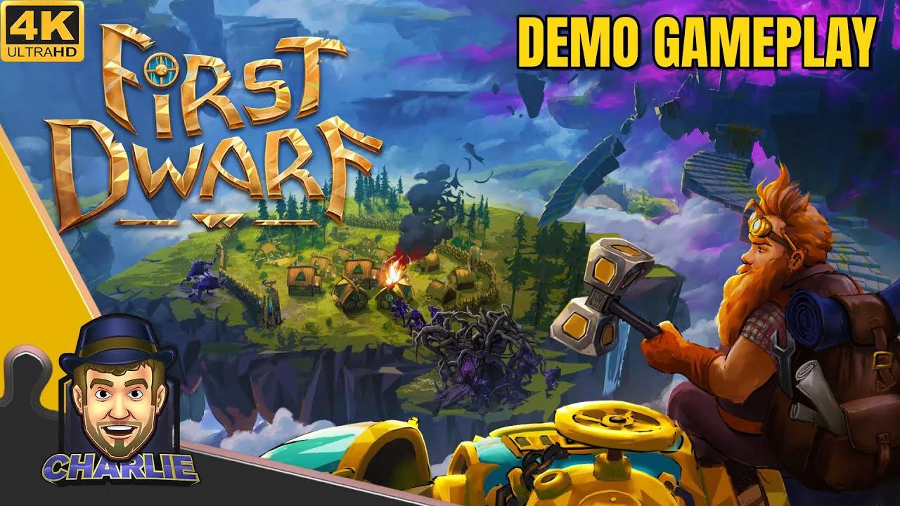AN IMMERSIVE BUILDER WITH ADVENTURE IN THE HEART! - First Dwarf Demo ...