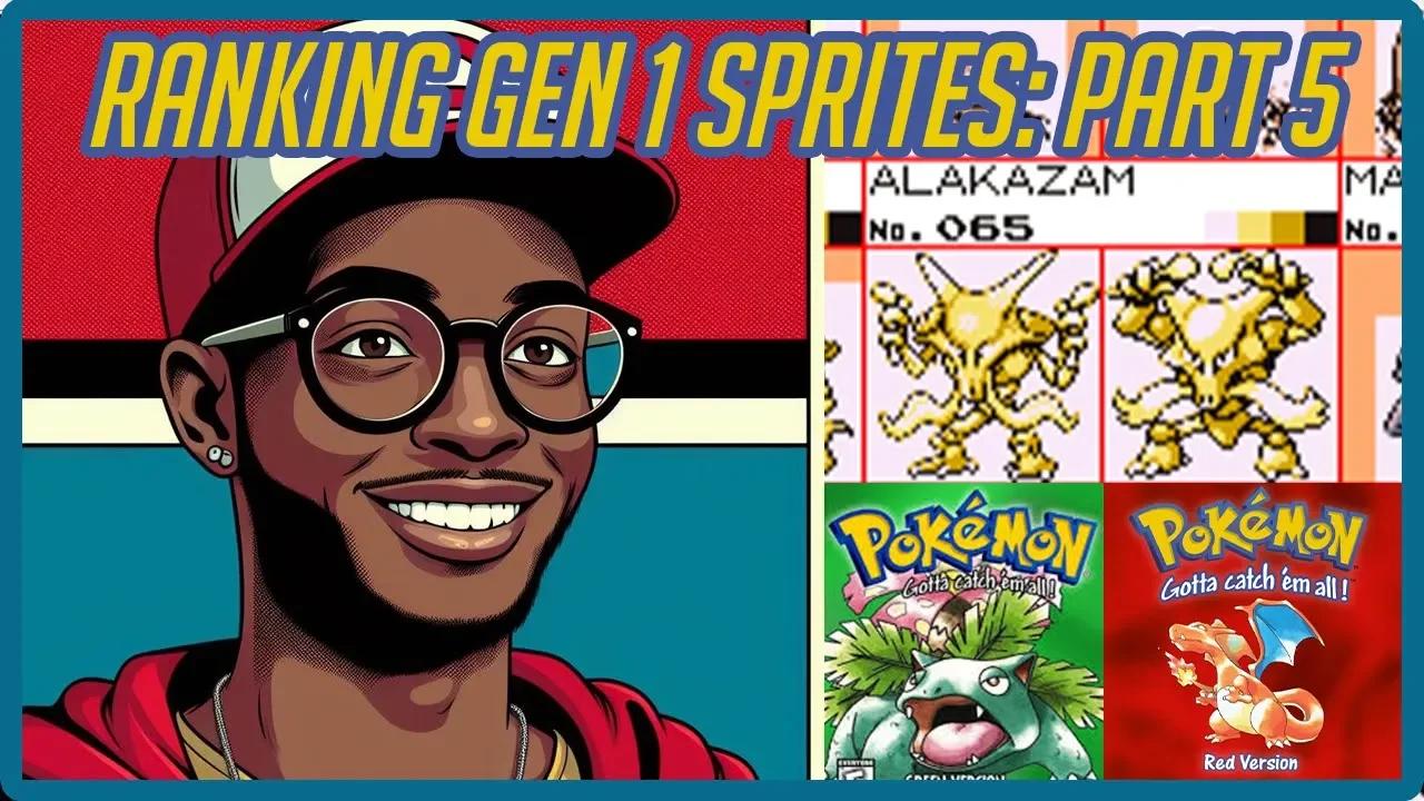Ranking Pokémon Red and Blue Sprites Part 5