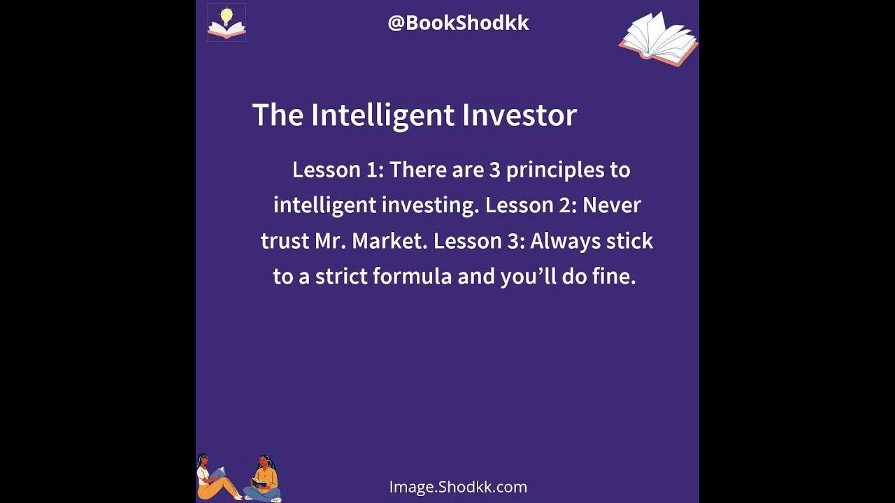 The Intelligent Investor Summary #booksummary