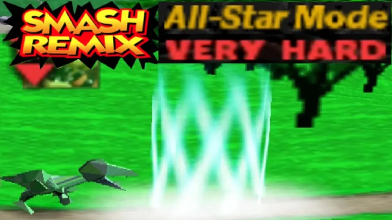 Smash Remix - All-Star Mode Gameplay with Polygon Yoshi (VERY HARD)