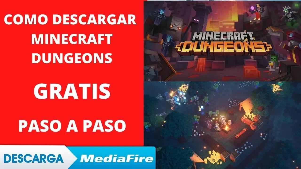 COMO DESCARGAR MINECRAFT DUNGEONS FULL EN ESPAÑOL 1 LINK MEDIAFIRE 🔥