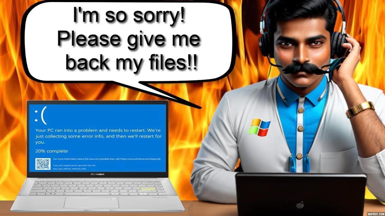 Indian Scammer BEGS Me To Fix His Computer After I DESTROYED It!
