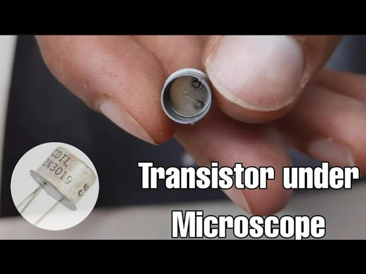 What's Inside Metal Transistor | Working of Transistor