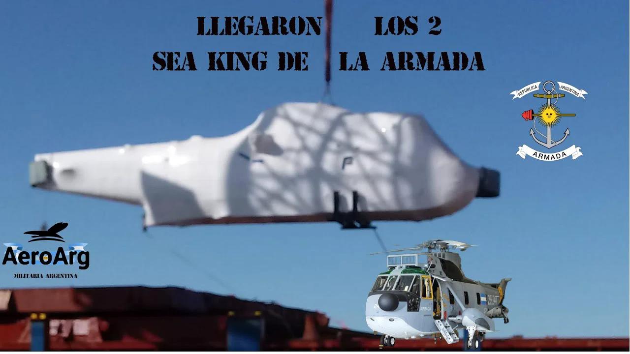 Llegaron los Sea King de la Armada