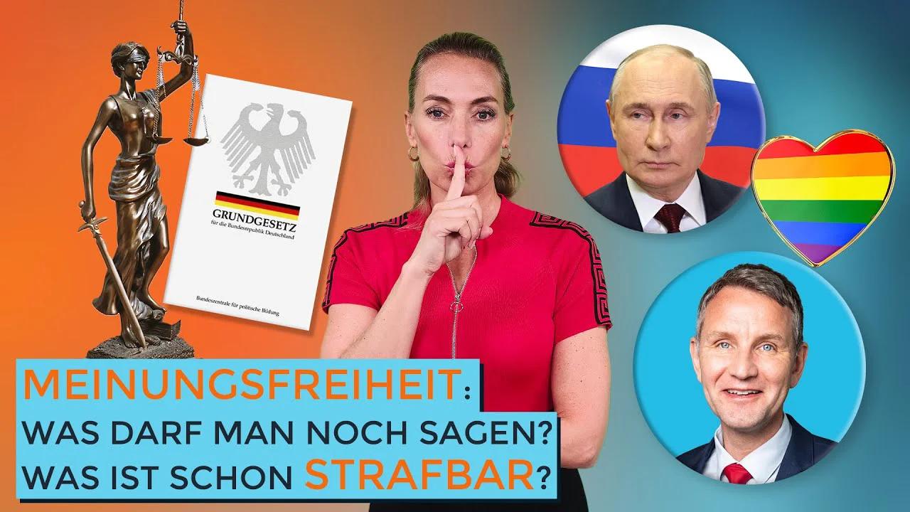 Meinungsfreiheit: Was darf man noch sagen? Was ist schon strafbar?