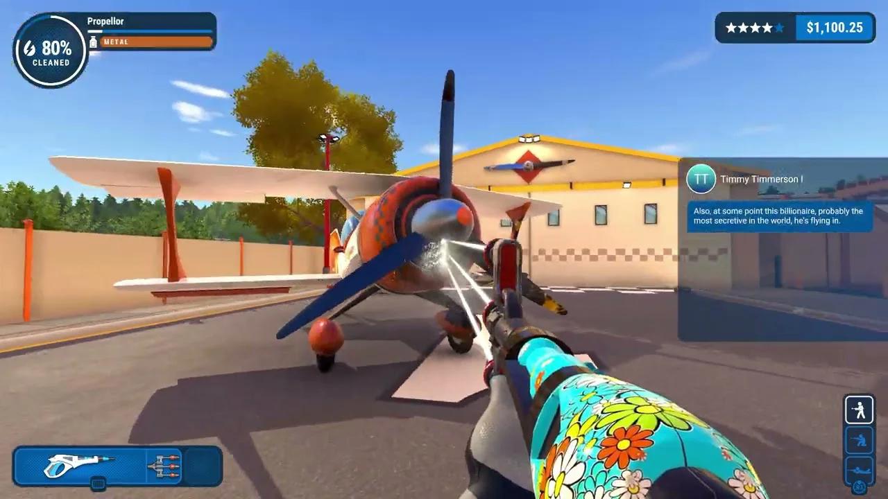 [PS5] PowerWash Simulator - Clean The Stunt Plane Full Playthrough ...