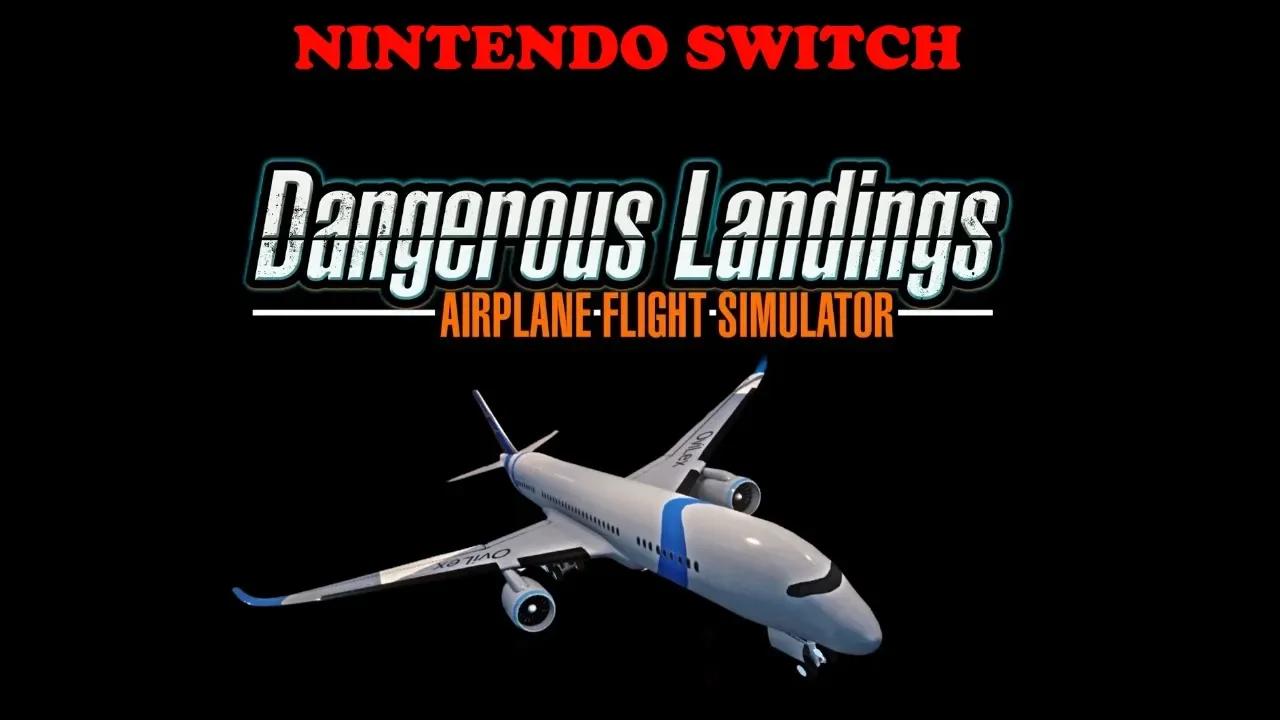 Airplane Flight Simulator Dangerous Landings - Nintendo Switch gameplay ...
