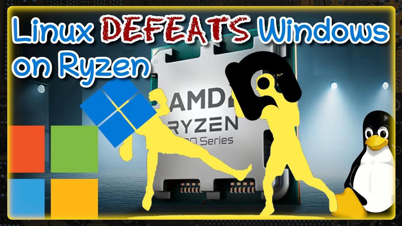 Linux Defeats Windows on Ryzen | Weekly News Roundup