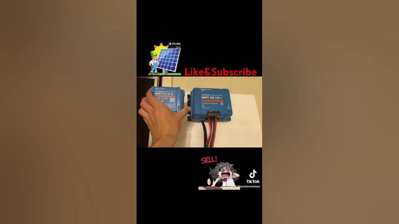 DIY Solar Setup Victron 100/50 with 3000W Inverter! #solar #subscribe # ...