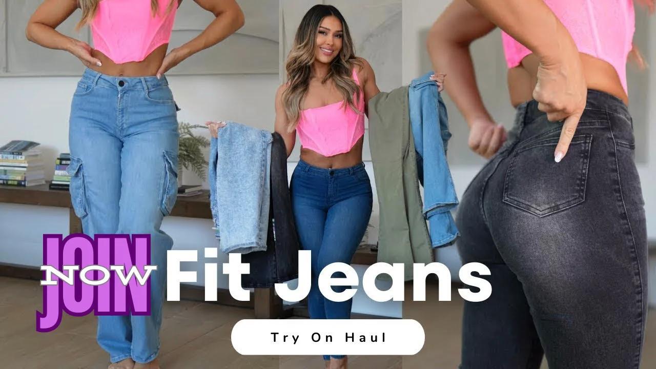 Fit Jeans Try on Haul | Summer Sale Discount