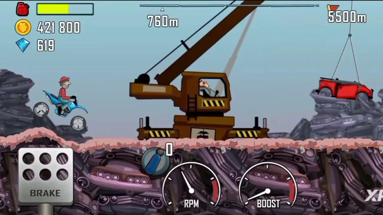 hill climb racing new challenge game play #hillclimbrace