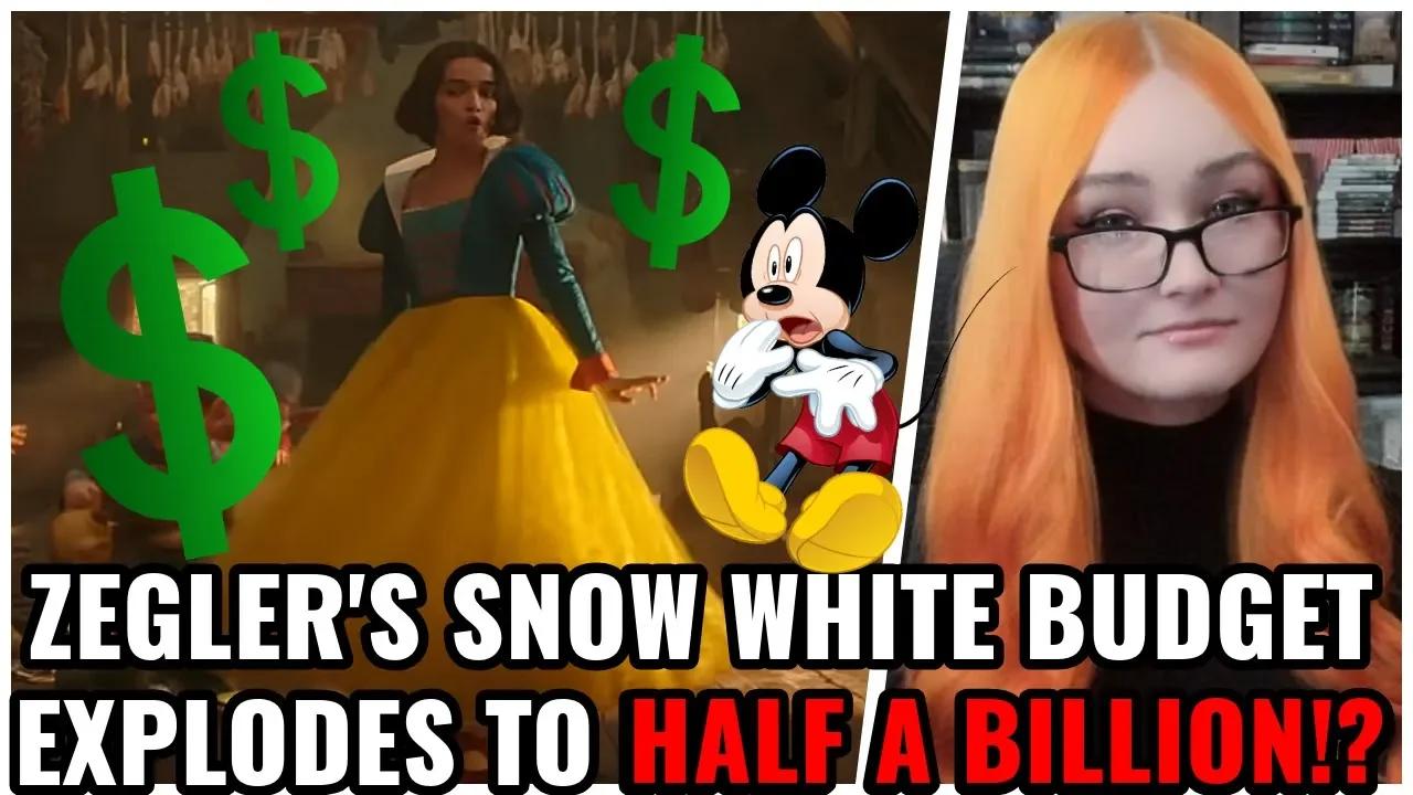 Rachel Zegler Snow White Budget EXPLODES To Half A BILLION Dollars!? This Movie Is CURSED