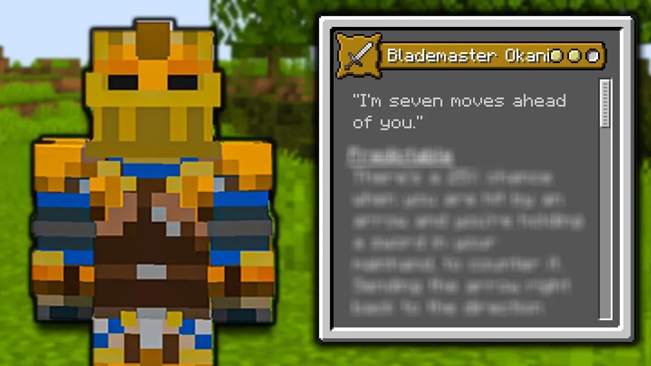 Blade Master Origin - Minecraft Origins Mod