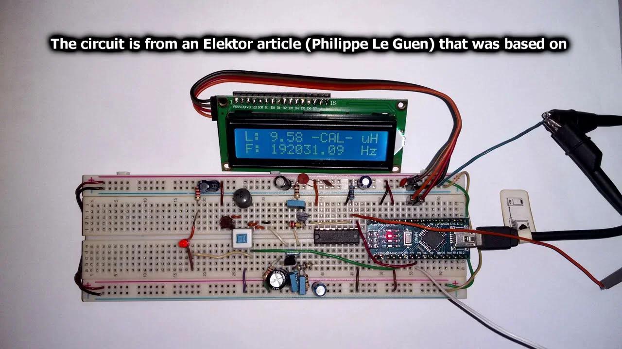 L Meter Arduino Inductance Meter Schematic And Code