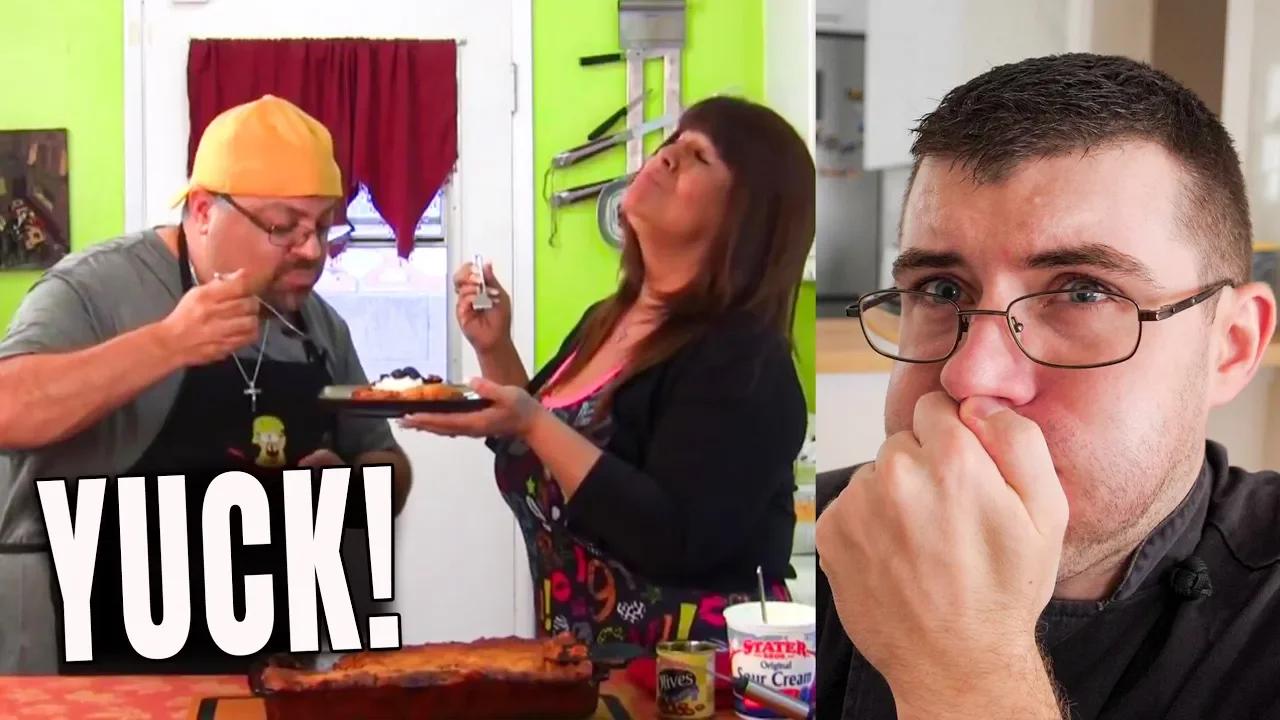 Pro Chef Reacts.. To The MOST Disgusting Enchiladas! Cooking with Jack