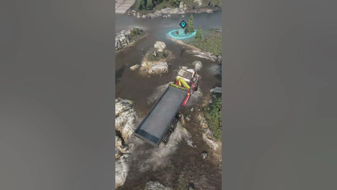 Snowrunner - Mi primer Contrato en la Fase 10 - Mapa Duncan Bay - Con ...