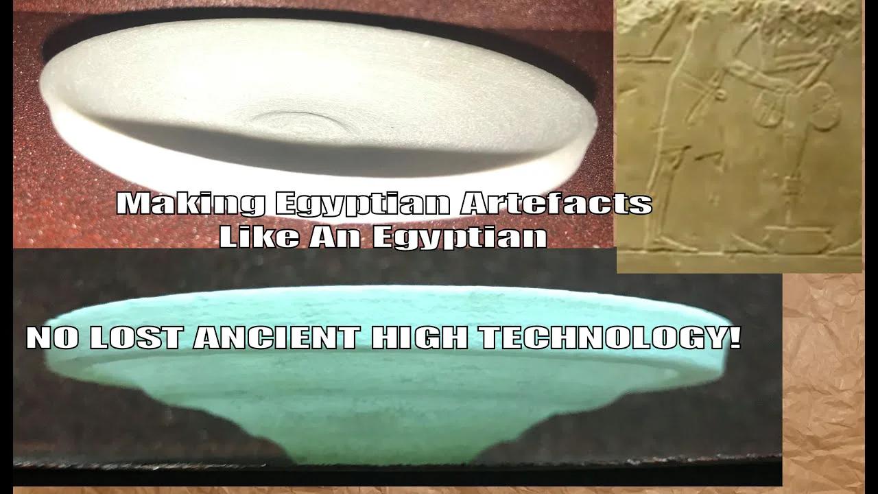 Making my 1st Lost Ancient High Technology with "Primitive" Egyptian ...