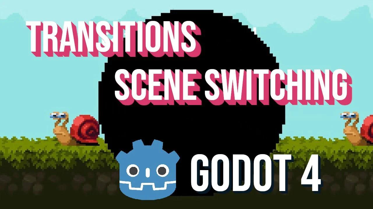Fade Out, Fade In & Scene Switching Tutorial ~ Godot 4 for Beginners
