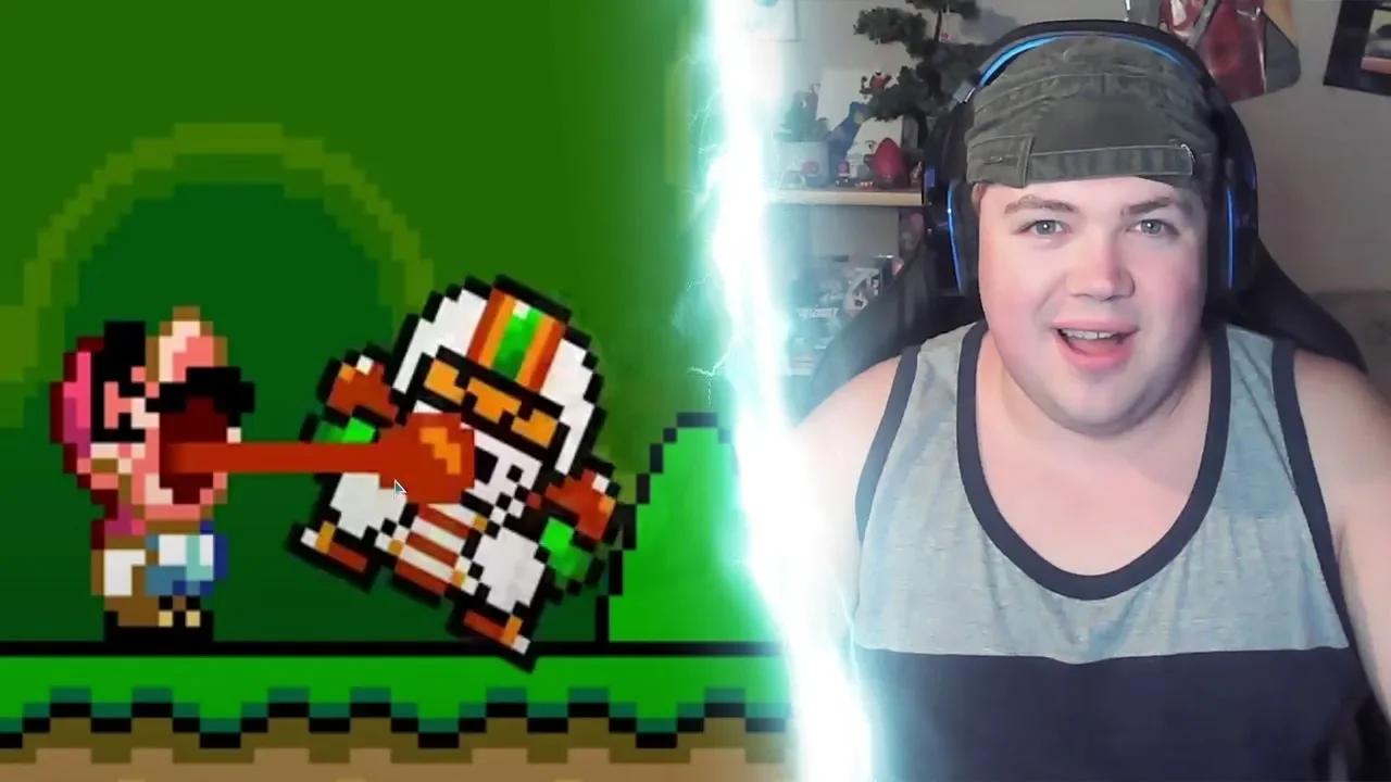A Legit Super Mario World Speedrun Parody Reaktion
