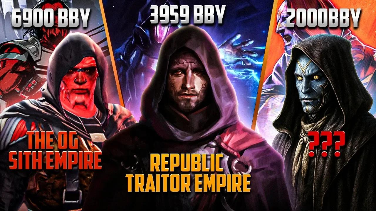 why every sith empire was so different to the last...