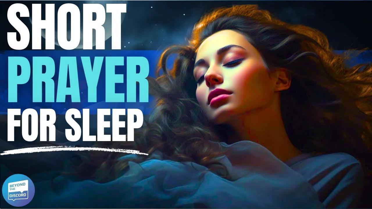 A Short Prayer Before Sleep | God Message Today | (Daily Devotional)