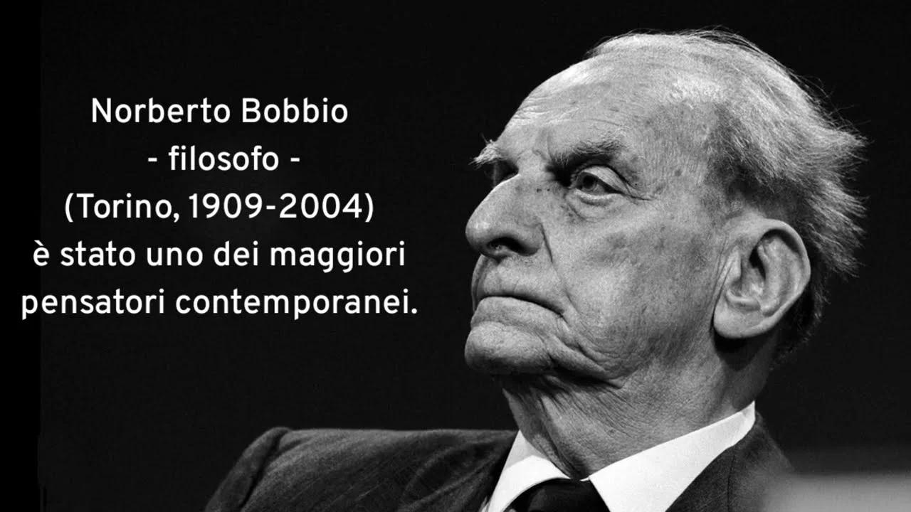 NORBERTO BOBBIO e LA DEMOCRAZIA (2/3)