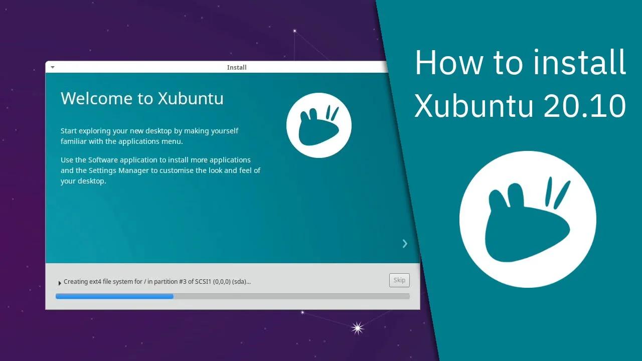 How to install Xubuntu 20.10