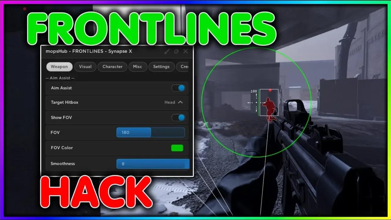 THE *BEST* FRONTLINES SCRIPT PASTEBIN 2023 HACK | AIMBOT, WALL HACKS, HITBOX EXPANDER & MORE!