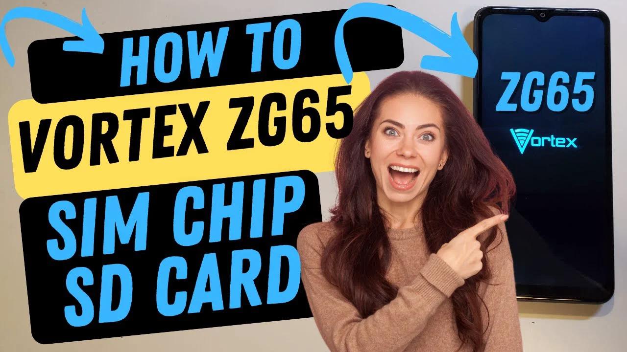 Vortex ZG65 How to Remove the Back Cover to Add an SD Card or Change ...