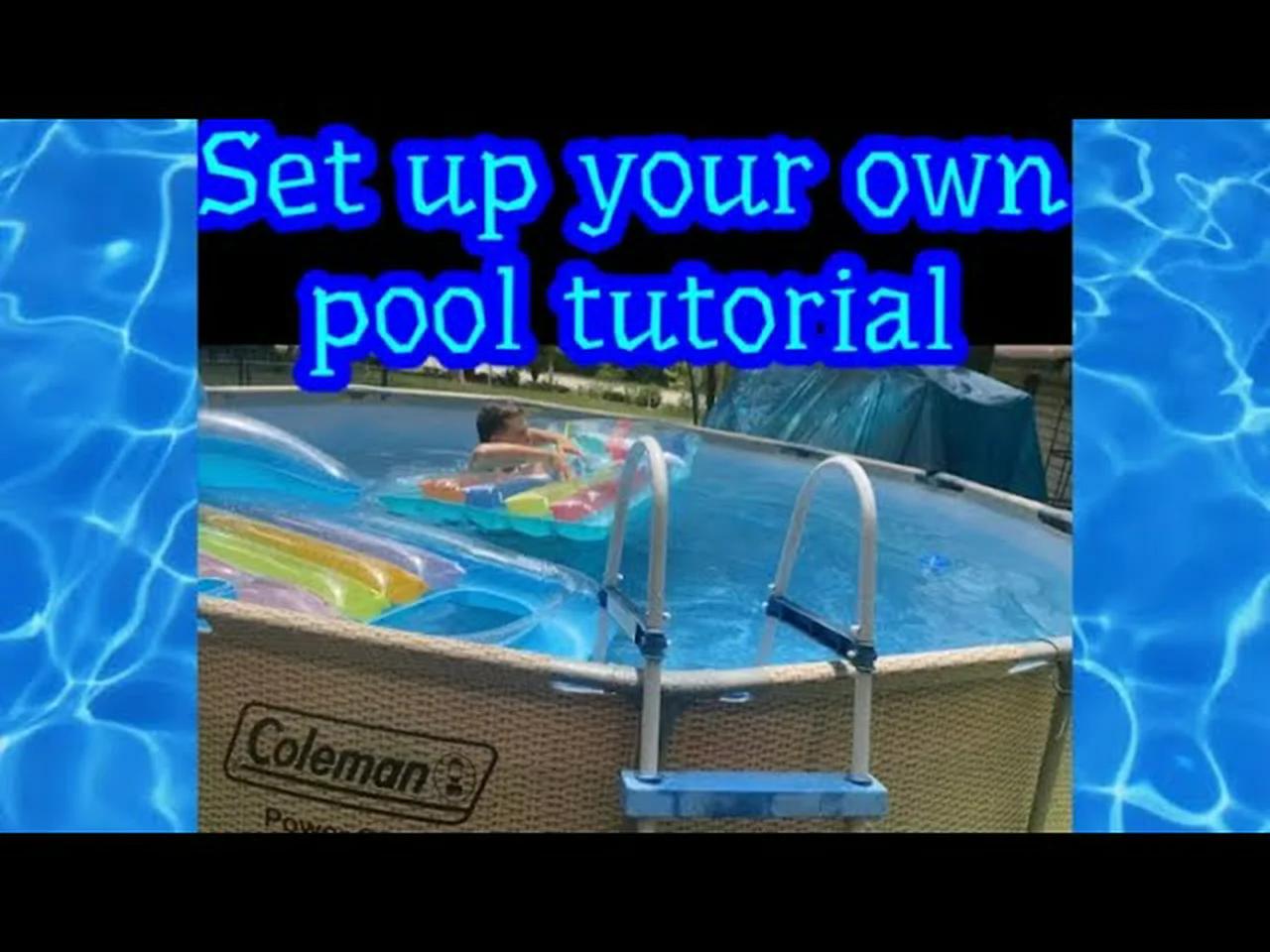 Set Up Your Own Pool Tutorial