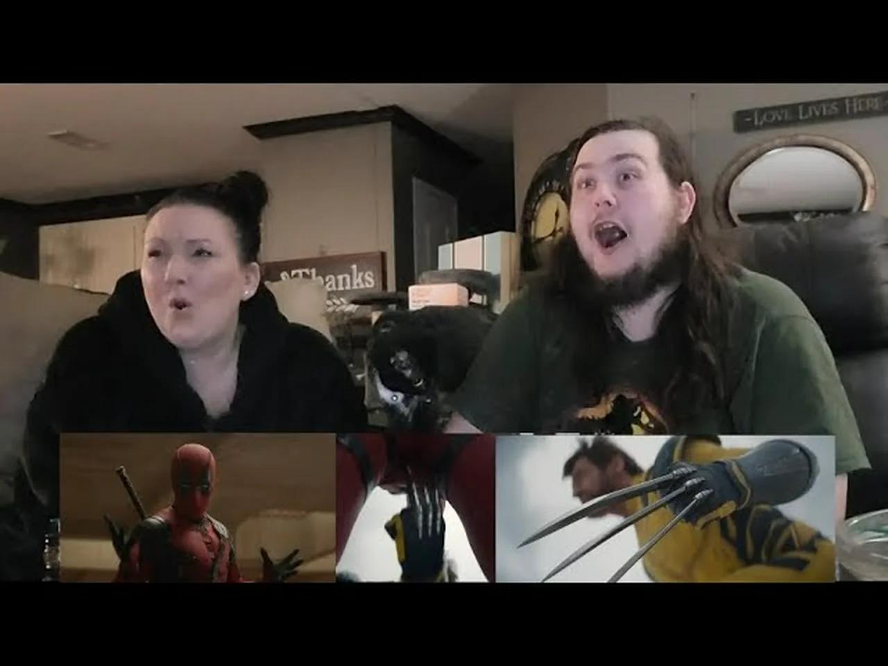 Deadpool And Wolverine Official Trailer Reaction/Review W Mom "HARD!!!"
