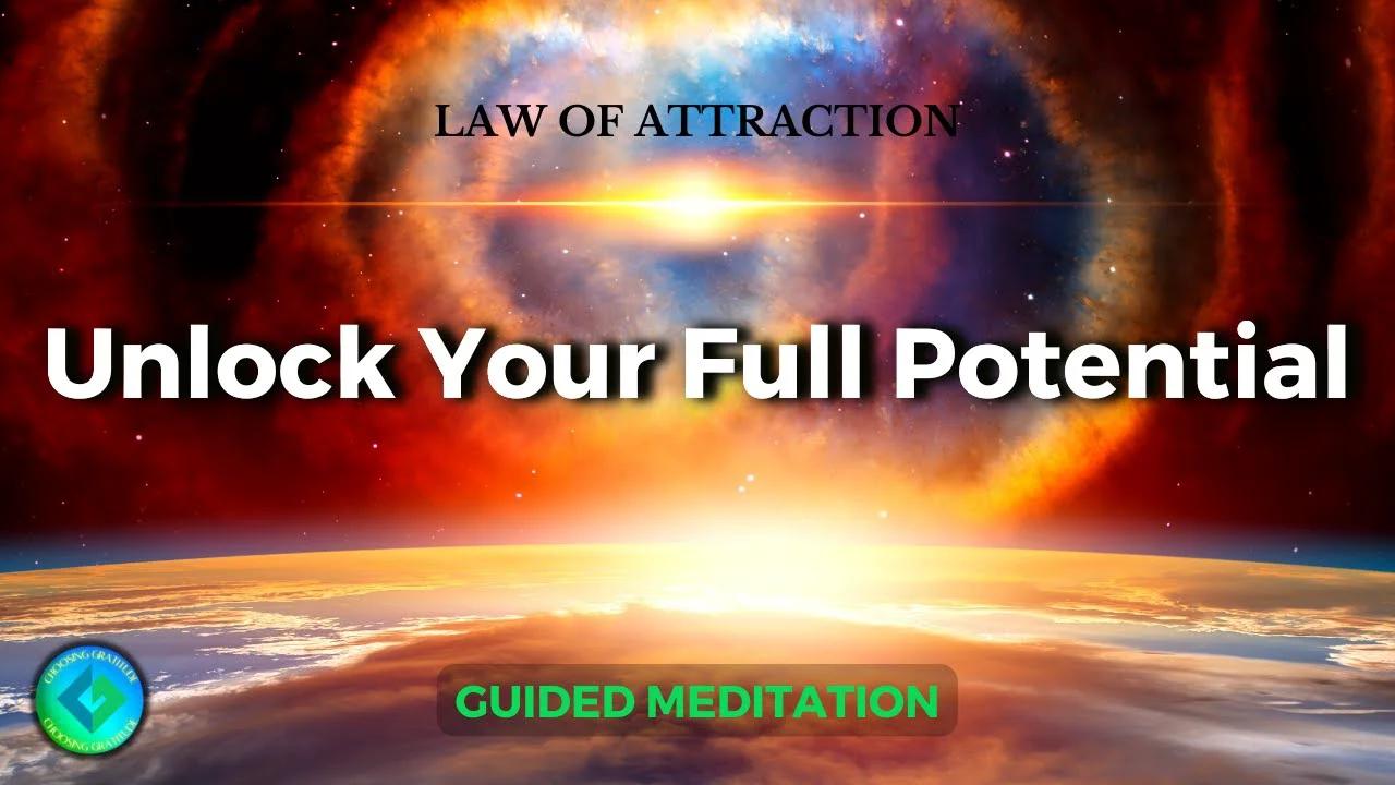 13-Minute Guided Meditation to Unlock Your Full Potential | Attract Success and Confidence