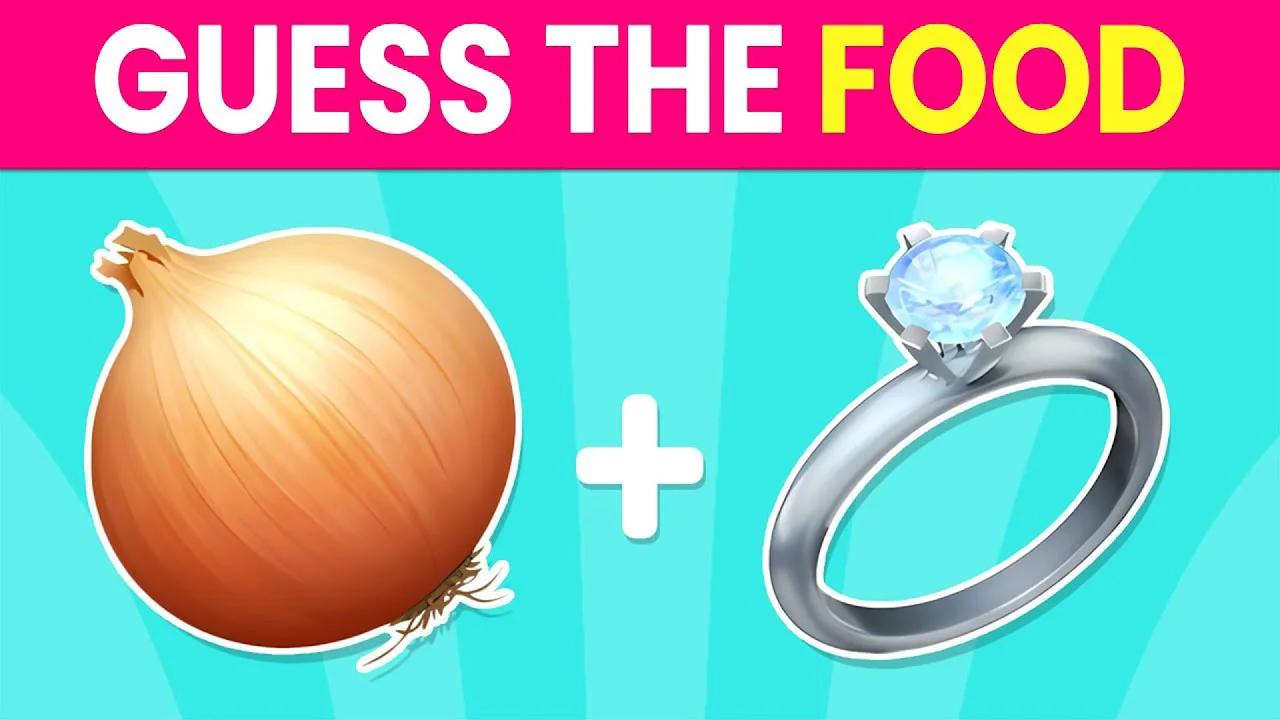 Guess The Food in 5 Second by Emojis | Quiz Question | Food Guessing ...
