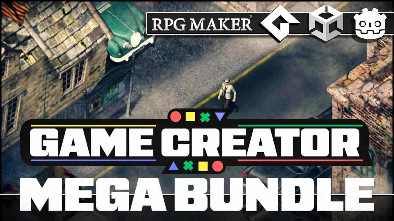 HUGE 2D Game Creator Mega Bundle - Godot | Unity | RPG Maker | GameMaker and More - 2 DAYS ONLY