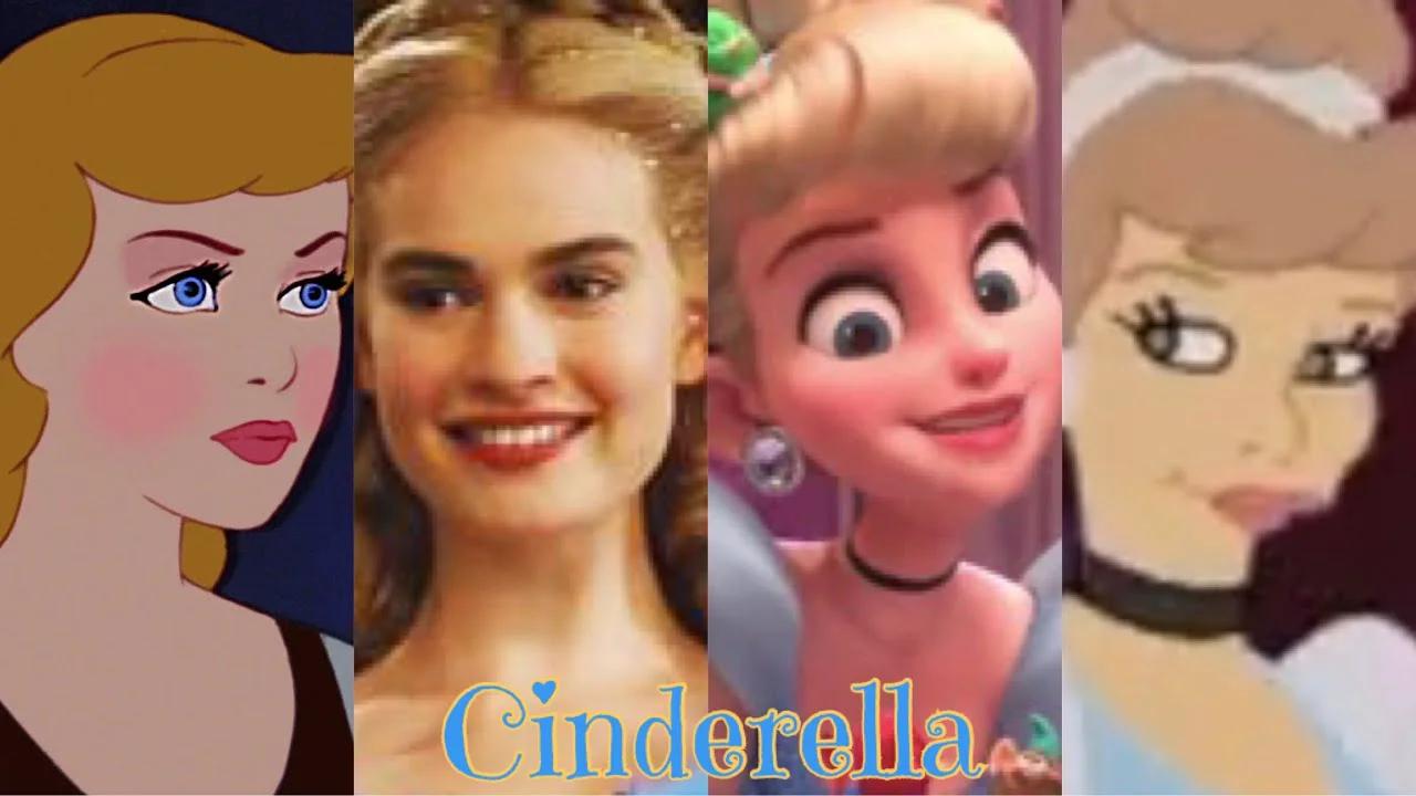 Cinderella | Evolution In Movies & TV (1950 - 2021) The Simpsons In ...