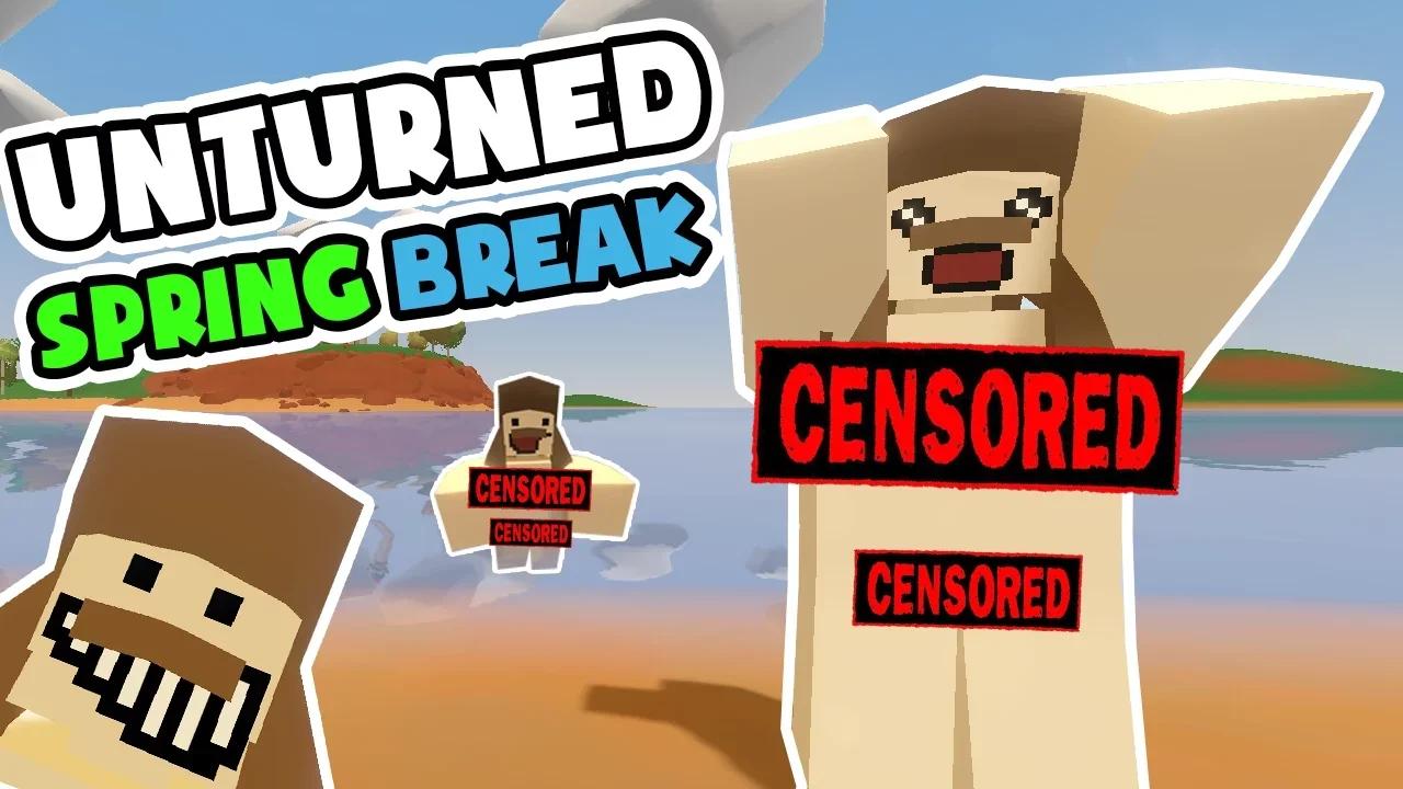 Unturned RP - Spring Break - Funny Moments