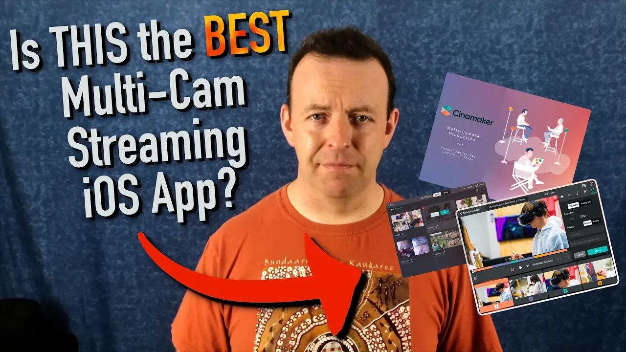 Is this the BEST Multi-Cam Streaming iOS app!?! - Cinamaker App Review