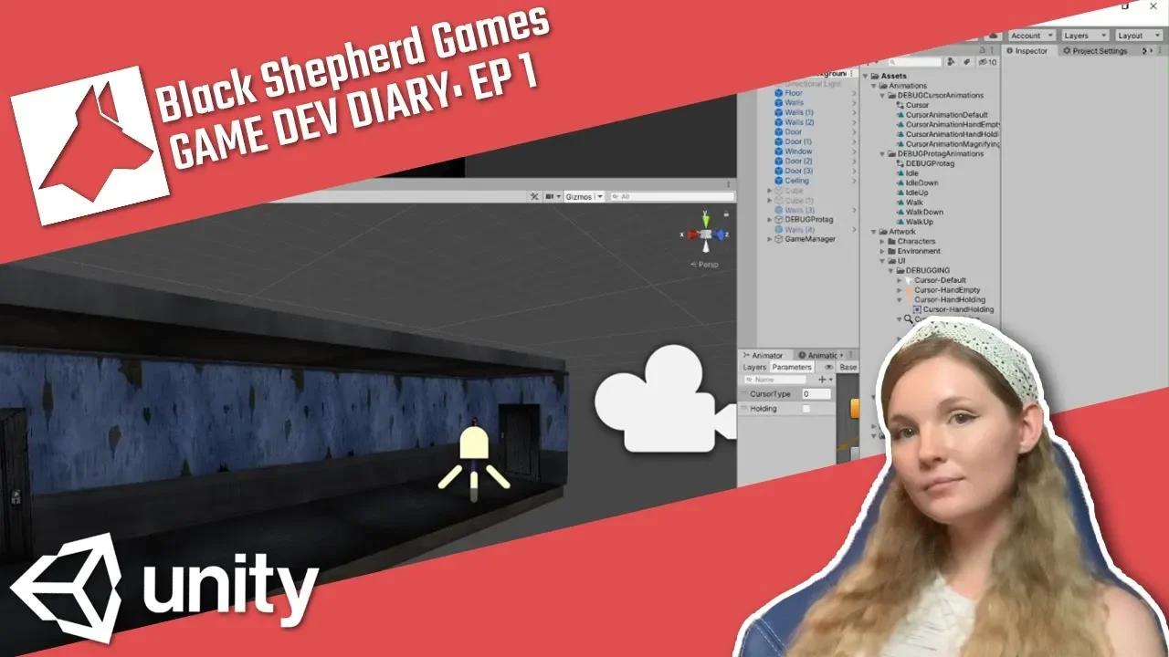 BSG Game Development Diary: Ep 1| Making a Horror Game in Unity