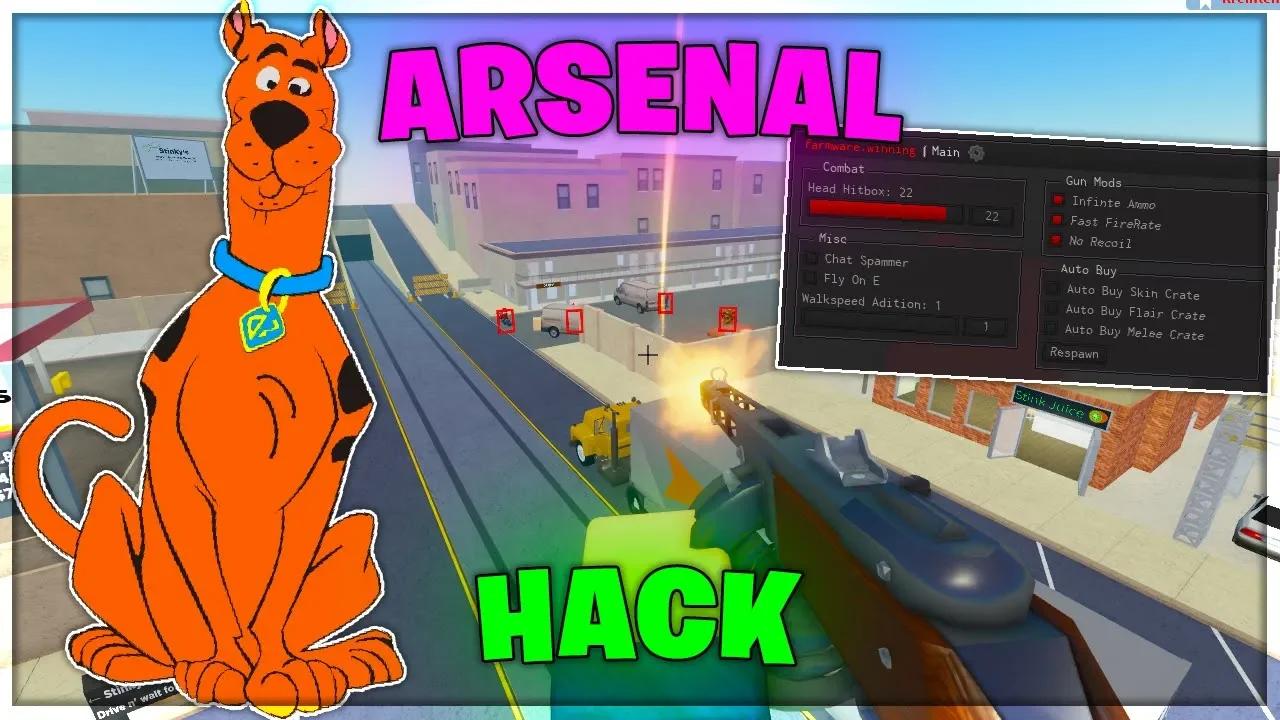 Roblox Arsenal Script Hack Gui Hitboxes And More Exploit Working