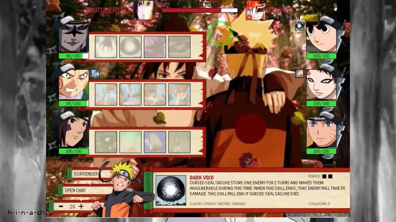 NARUTO ARENA: BEST TEAM LADDER CHUUNIN VS. GUREN, THE COLONY NINJA!